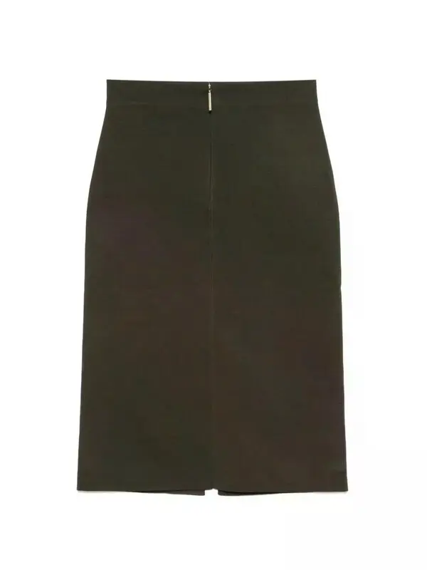 JOSEPH Safir Back-zip Midi Skirt