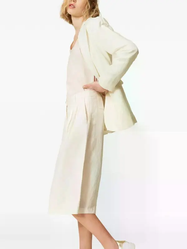 TWINSET Bermuda Shorts - White