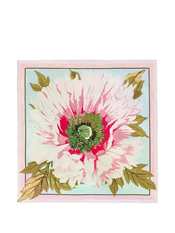 TWINSET Floral-print Scarf - Pink