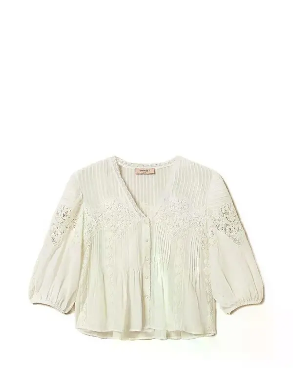 TWINSET Lace-detail Shirt