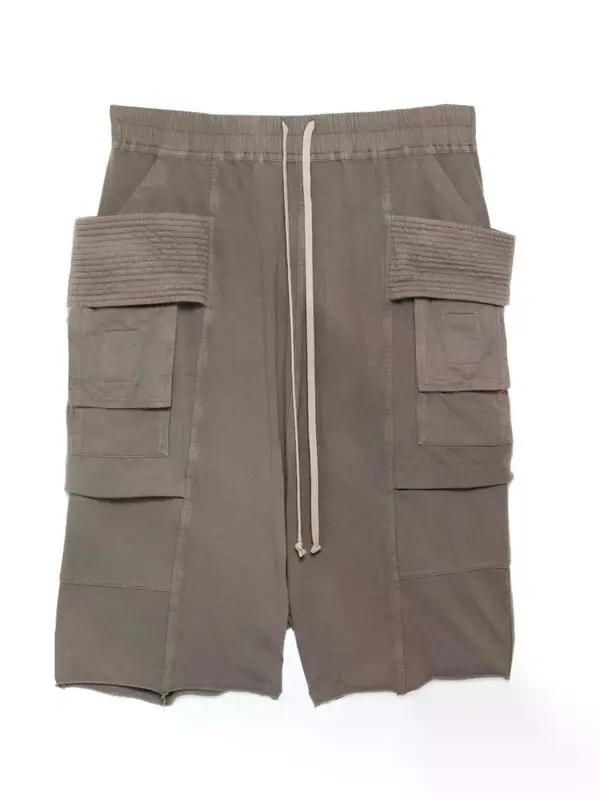 Rick Owens Cretch Cargo Shorts - Brown