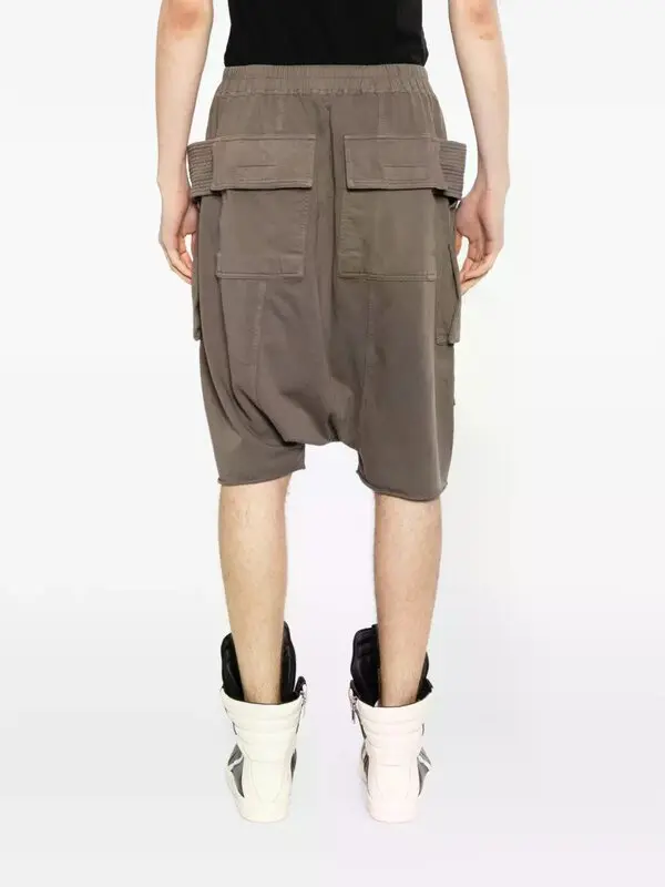 Rick Owens Cretch Cargo Shorts - Brown