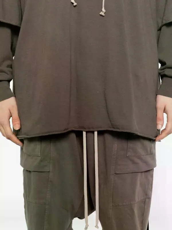 Rick Owens Cretch Cargo Shorts - Brown