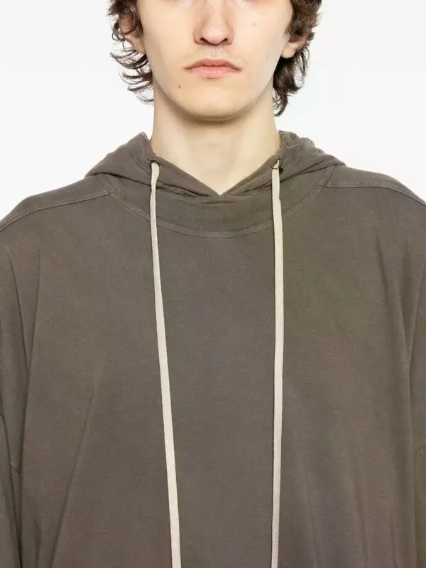 Rick Owens Tommy Hustler Hoodie - Brown