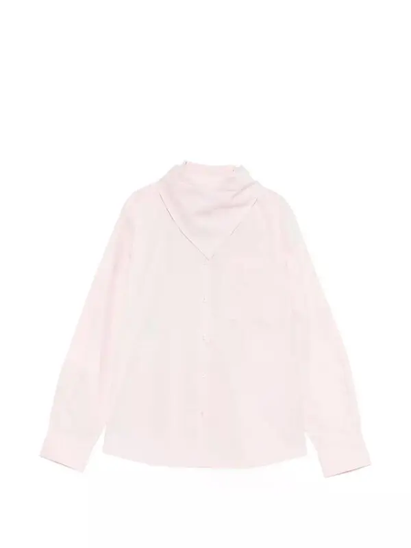 Maje Long-sleeve Shirt With Chest Pocket