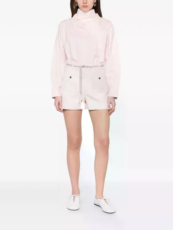Maje Long-sleeve Shirt With Chest Pocket