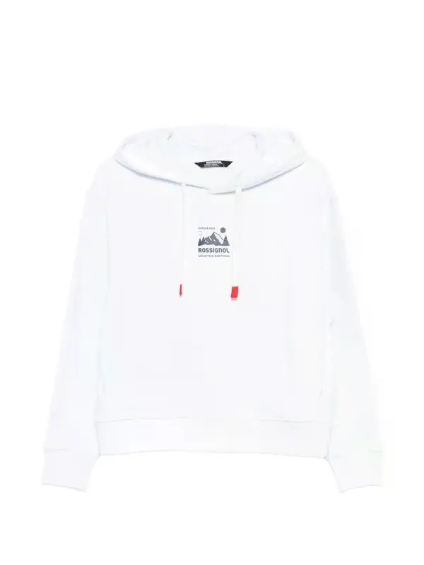 Rossignol Logo-print Hoodie - White