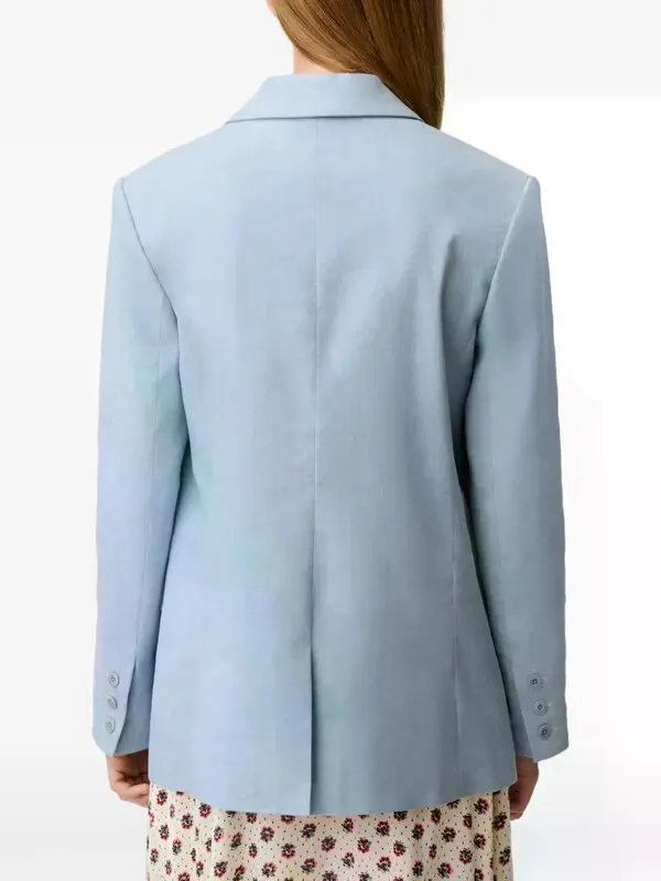 Claudie Pierlot Button Blazer - Blue