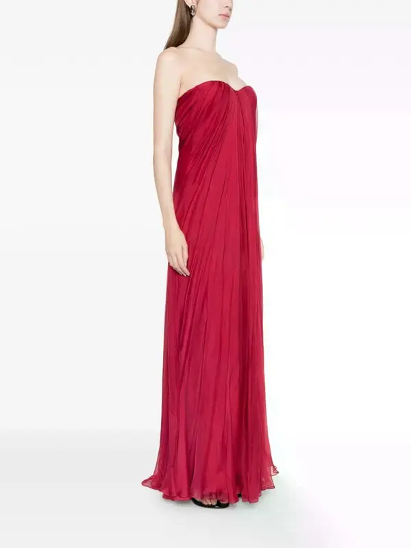 Alexander McQueen Draped Maxi Dress