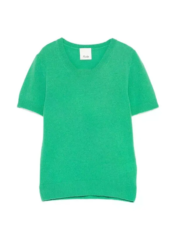 ALLUDE Short-sleeve T-shirt
