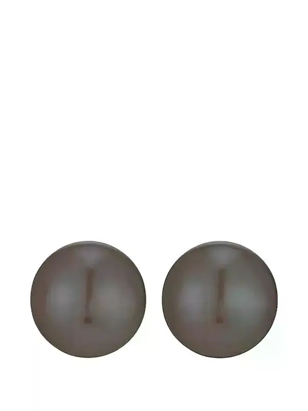 Lele Sadoughi Pearl Stud Earrings - Grey