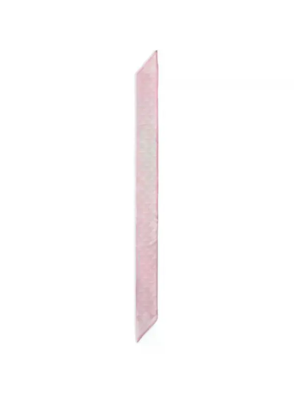 Prada Jacquard Silk Tie - Pink