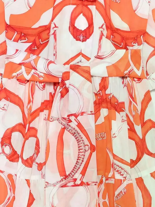Samantha Sung Printed Midi Dress