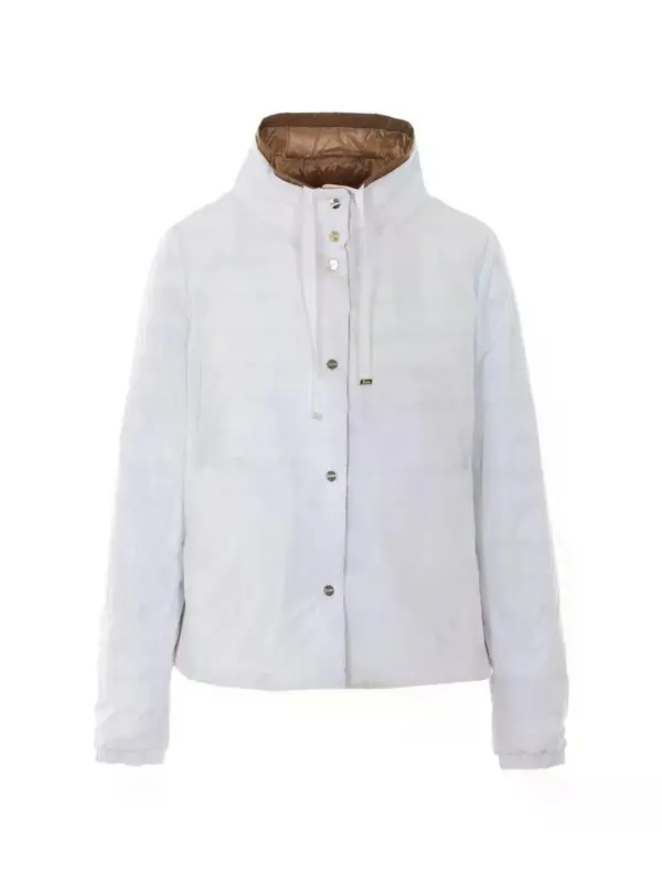 Herno Button Drawstring Jacket - Neutrals