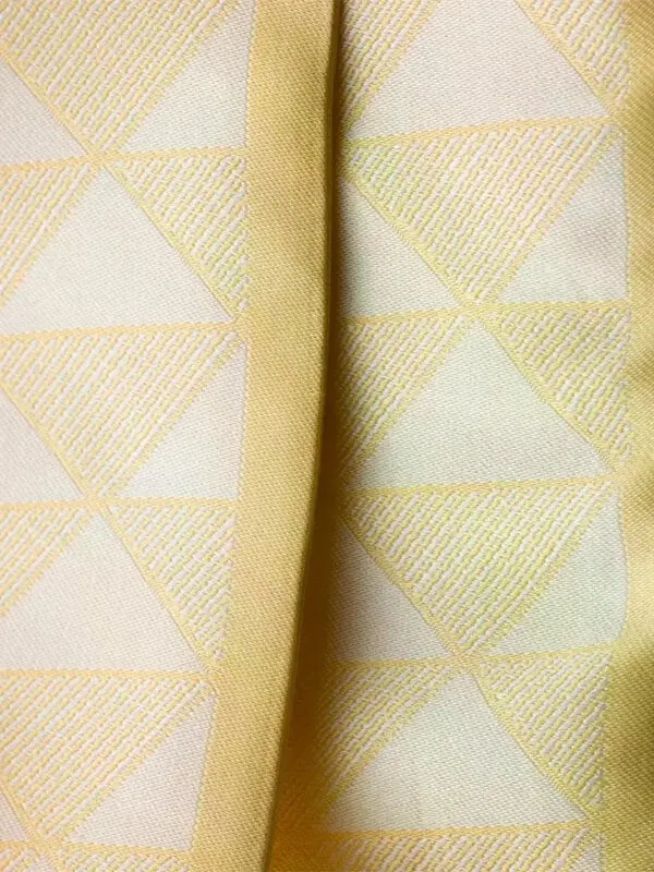 Prada Jacquard Silk Tie - Yellow
