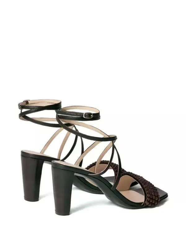 LEMAIRE Beaded Cross Sandals