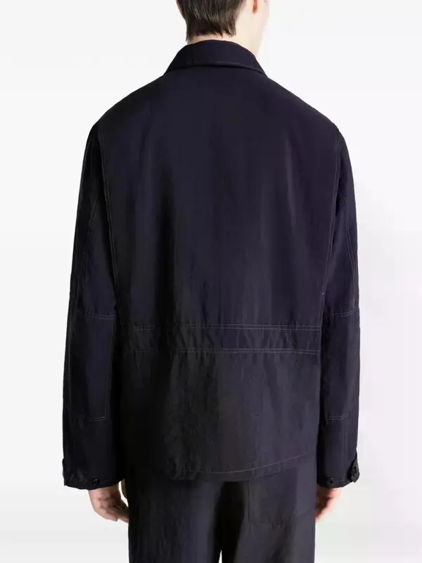 LEMAIRE Pocket Zip Jacket - Blue