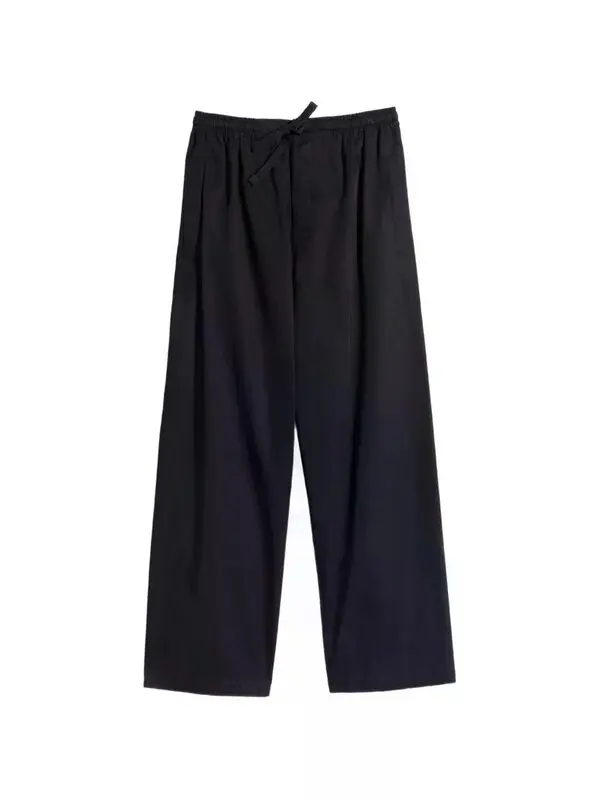 LEMAIRE Drawstring Pajama Pants - Black