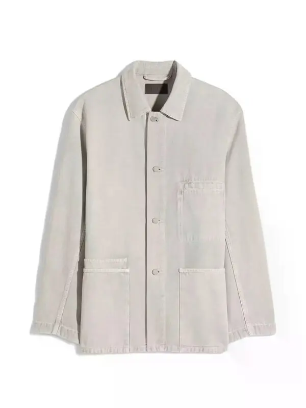 LEMAIRE Patch-pocket Overshirt - Neutrals