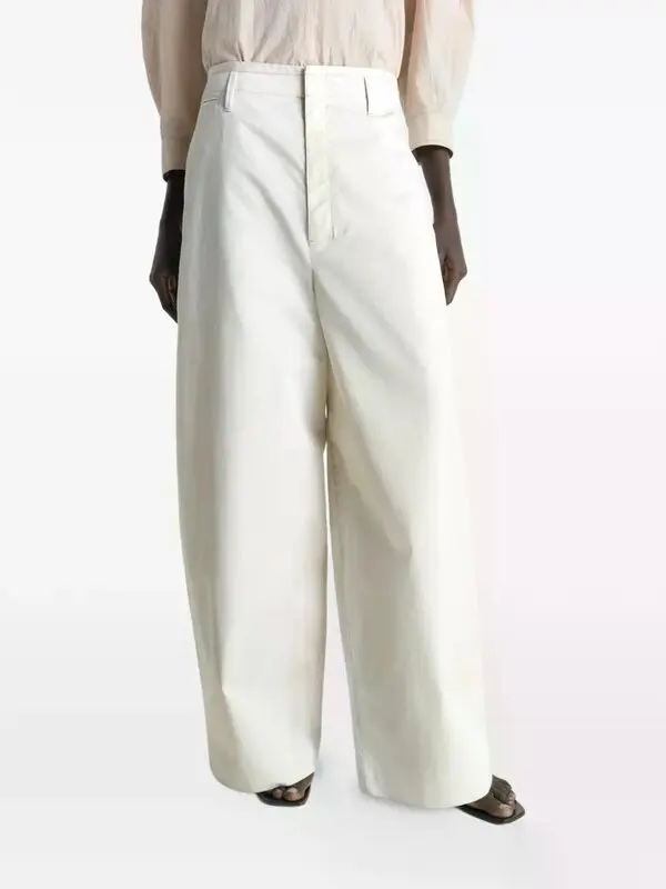 LEMAIRE Lemiaire Belt-loop Pocket Trousers - Neutrals