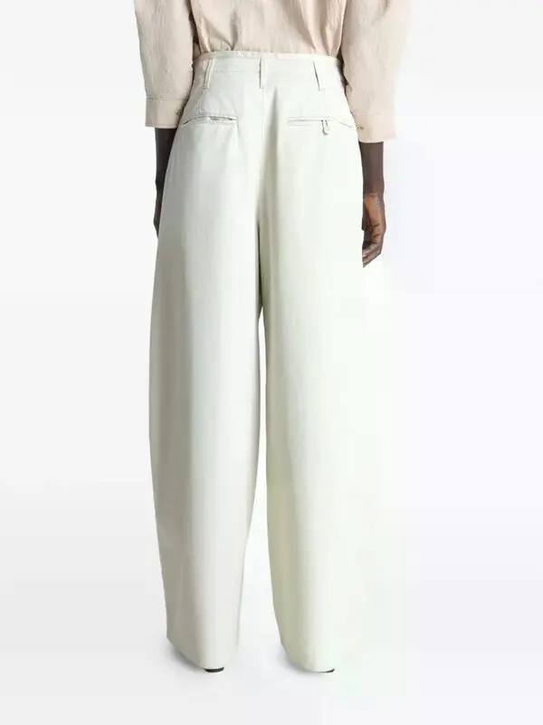 LEMAIRE Lemiaire Belt-loop Pocket Trousers - Neutrals