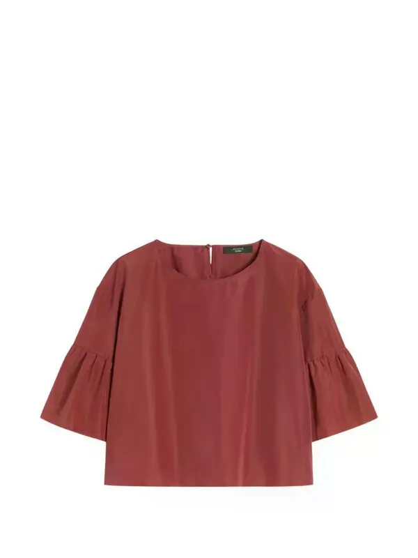 Max Mara Flared Shirt - Red