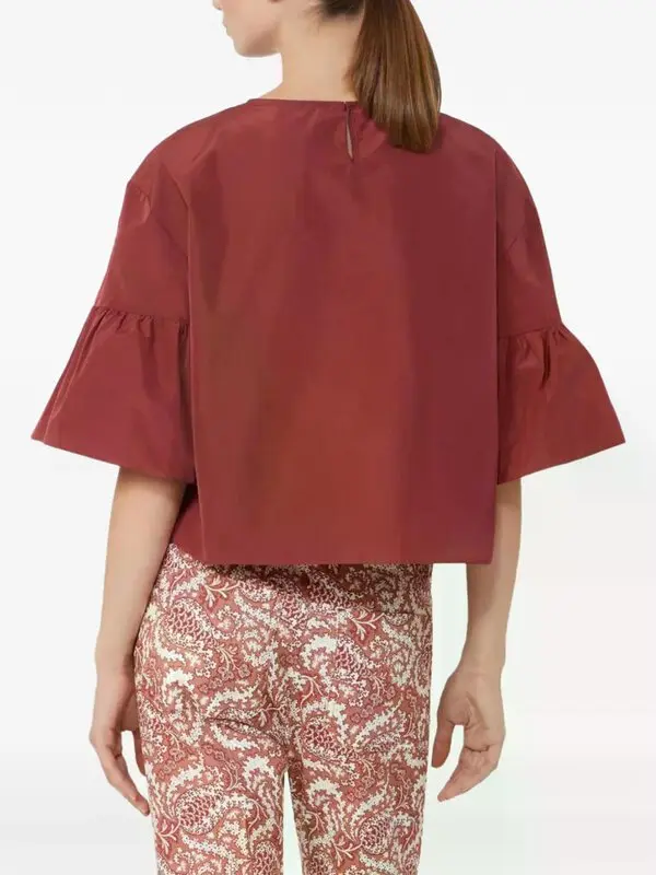 Max Mara Shirt With Flared Sleeves - Red