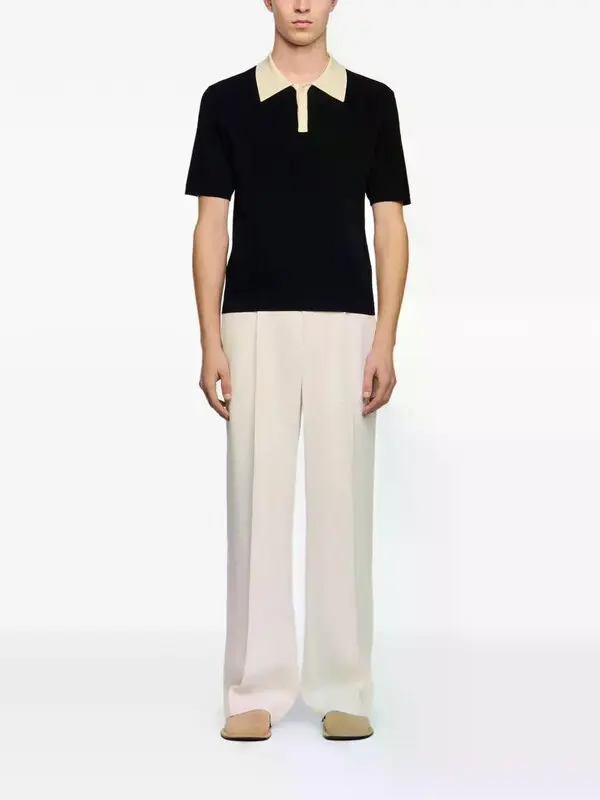 Sandro Two-tone Polo Shirt