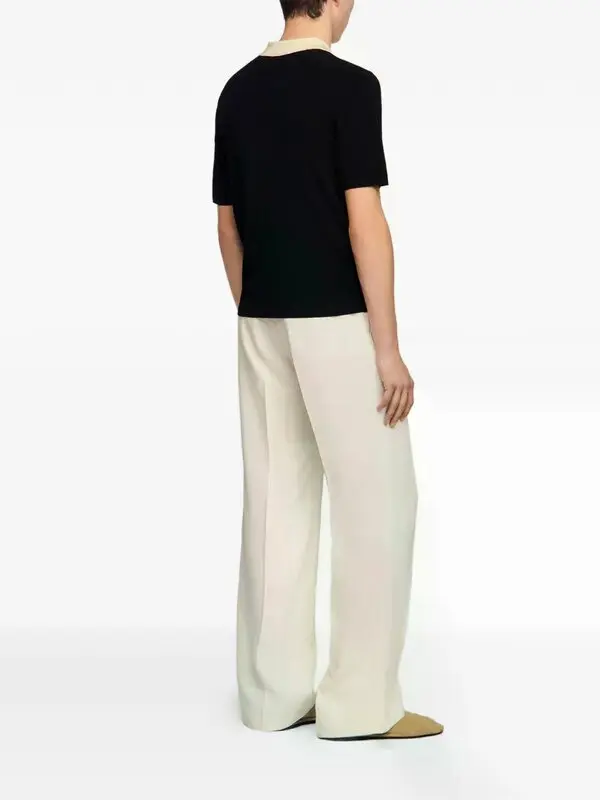 Sandro Two-tone Polo Shirt