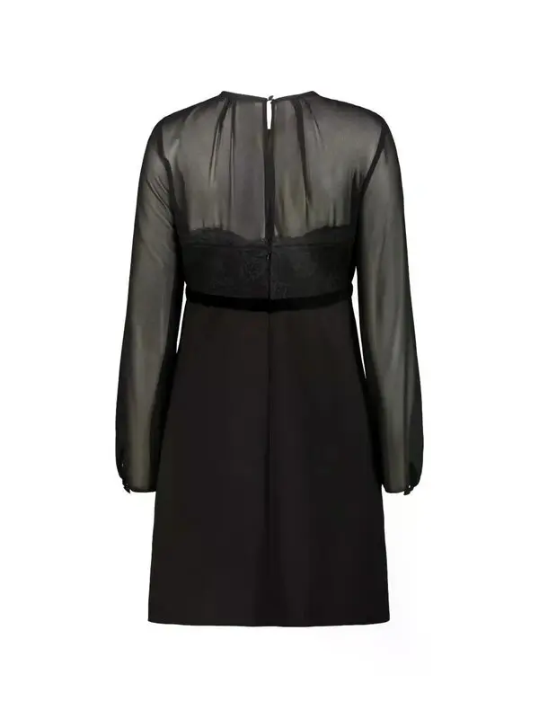 DRHOPE Flower-lace Mini Dress