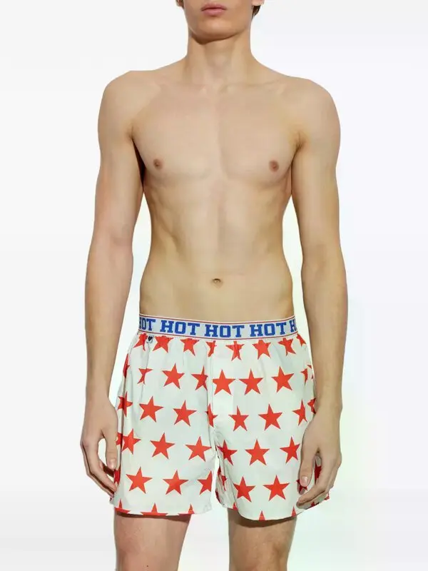 CARNE BOLLENTE Star-print Boxers