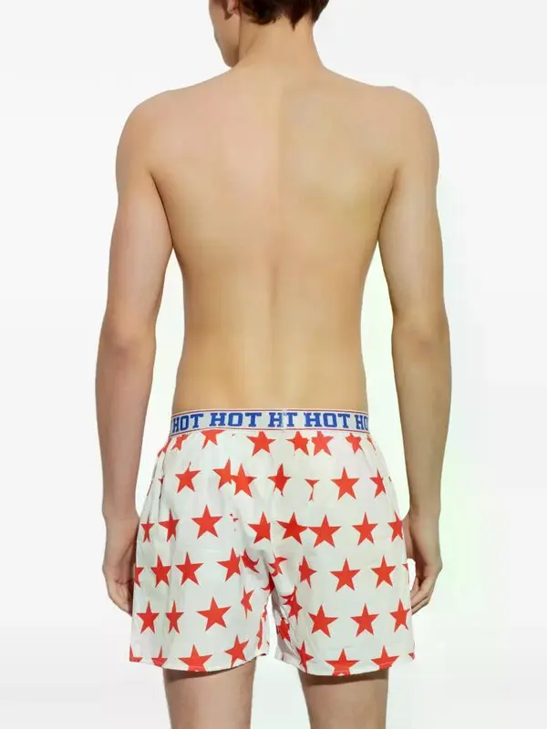 CARNE BOLLENTE Star-print Boxers