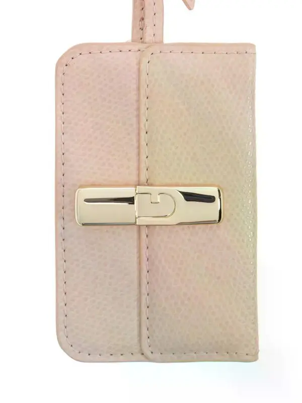 Furla Turnlock Leather Accessory - Pink