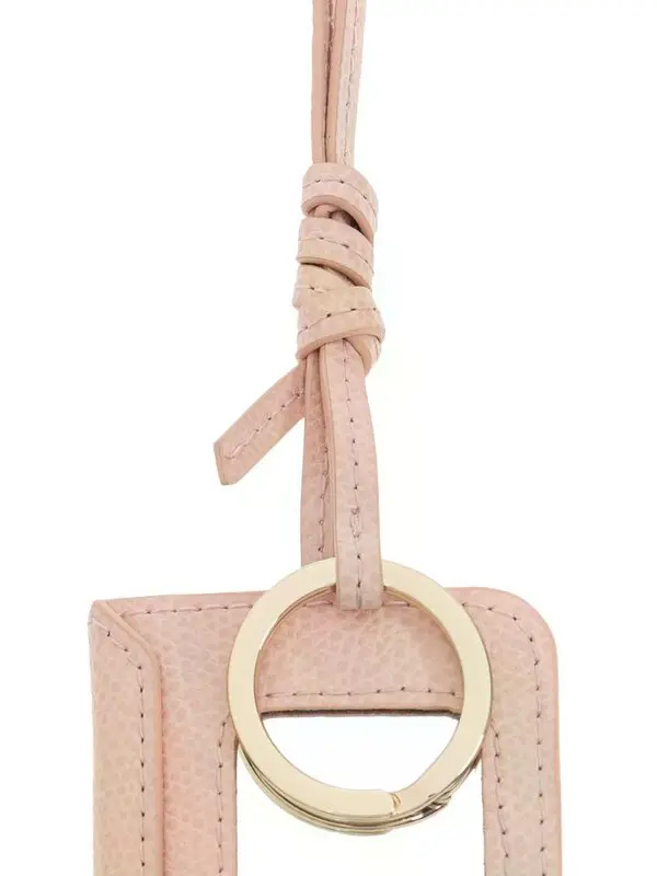 Furla Turnlock Leather Accessory - Pink