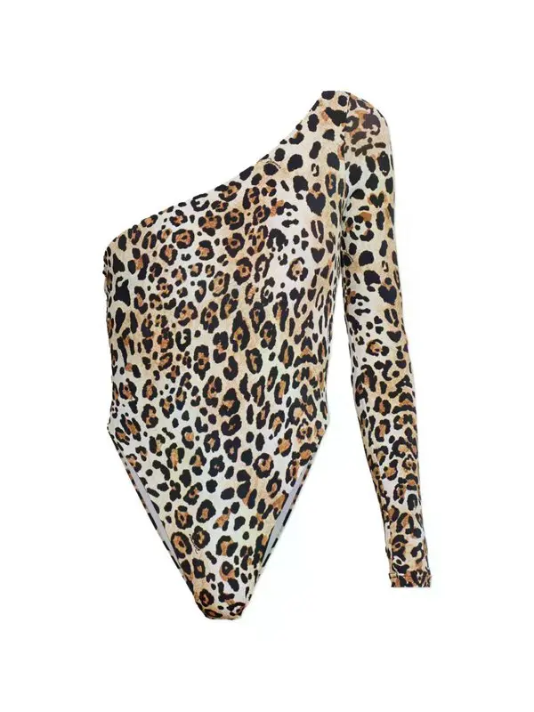 Dsquared2 Animal-print One-sleeve Body