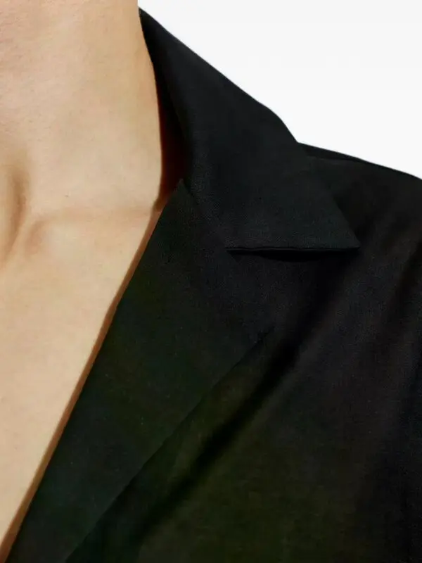 Balmain Button-up Short-sleeve Shirt
