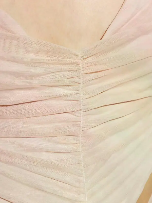 Dsquared2 Cut-out Ruched Swimsuit - Neutrals