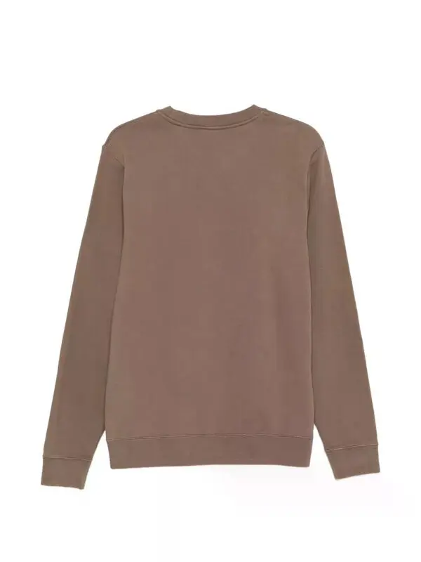 Sunspel Loopback Sweatshirt - Brown