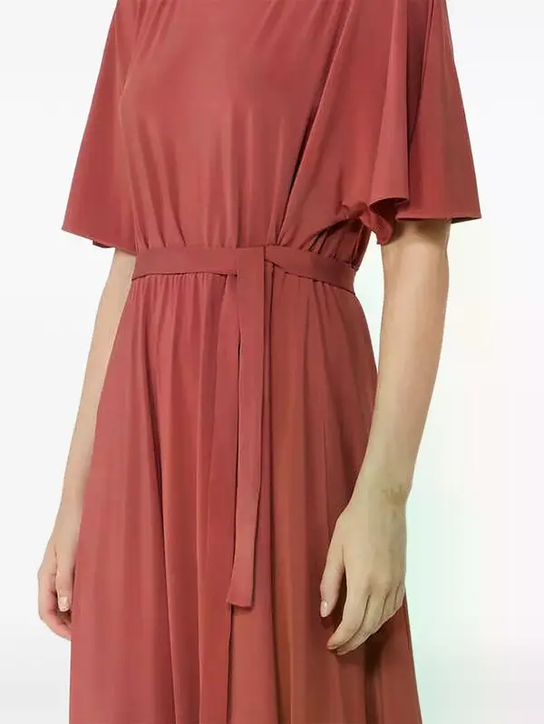 Max Mara Tie-waist Midi Dress