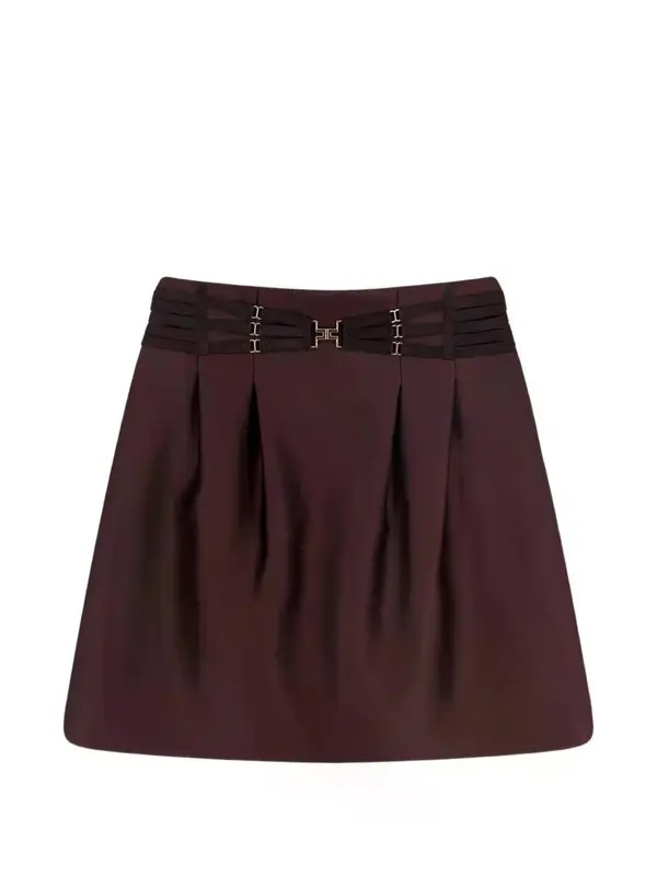 Elisabetta Franchi Buckle-detail A-line Skirt