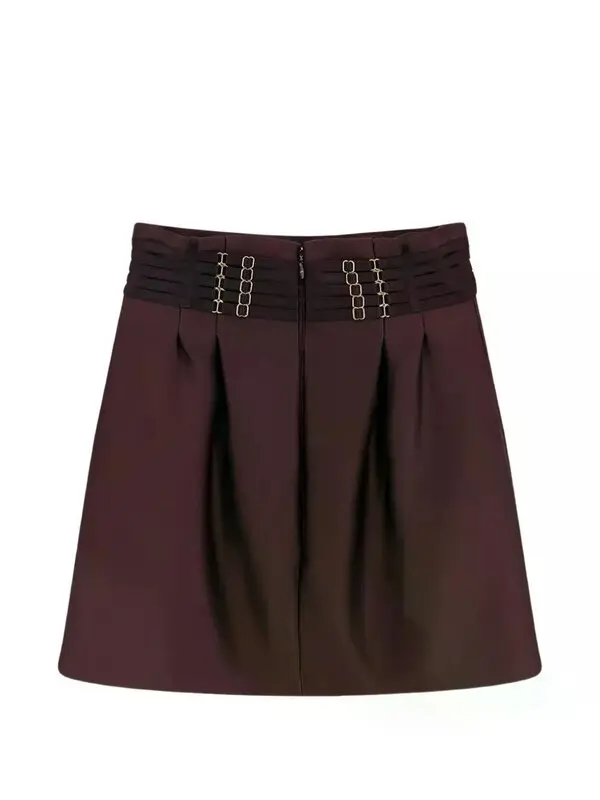 Elisabetta Franchi Buckle-detail A-line Skirt
