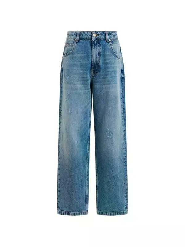 Essentiel Antwerp Studded-pocket Straight Leg Jeans
