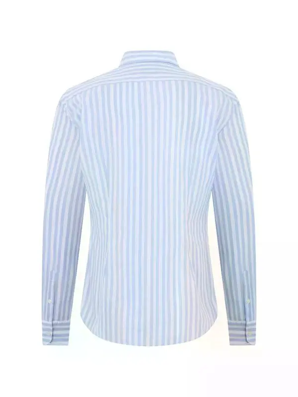 SLOWEAR Striped Shirt - Blue