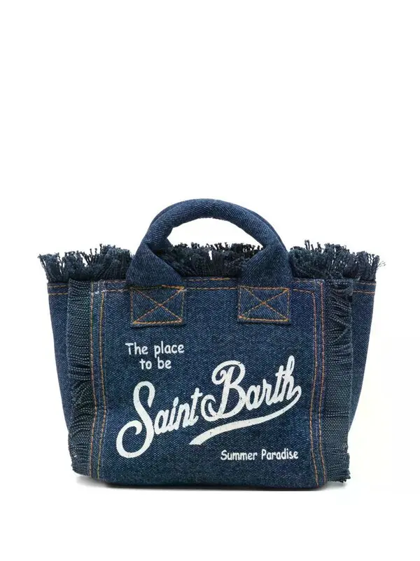 MC2 SAINT BARTH Mini Vanity Tote Bag - Blue