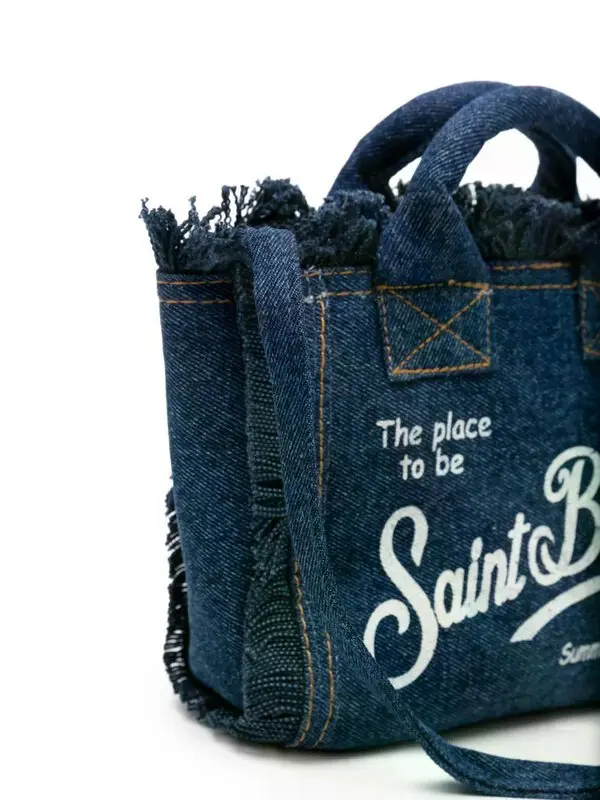 MC2 SAINT BARTH Mini Vanity Tote Bag - Blue