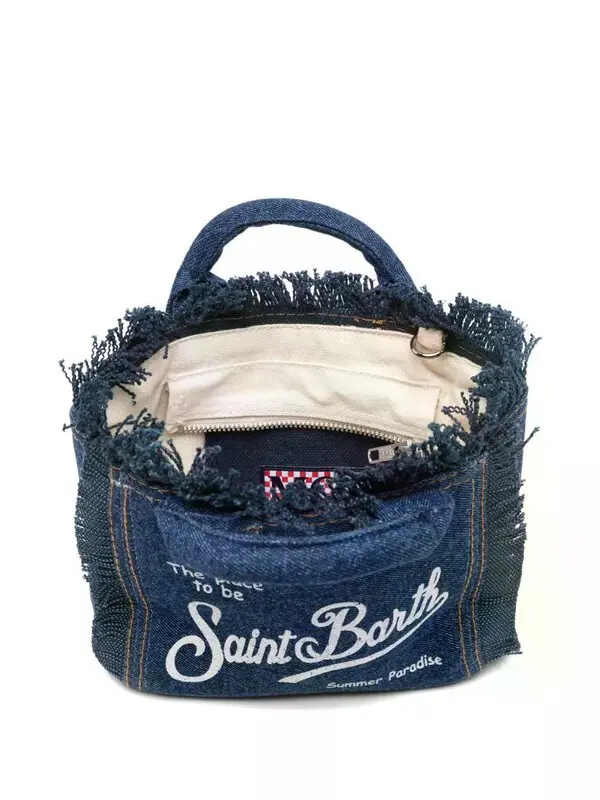 MC2 SAINT BARTH Mini Vanity Tote Bag - Blue