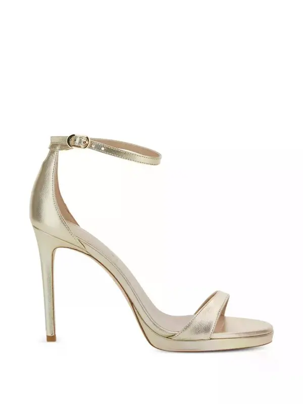 STUART WEITZMAN Platform Sandals - Gold
