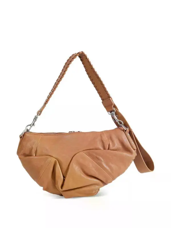 VIVIENNE WESTWOOD Small Agnes Ruched Shoulder Bag