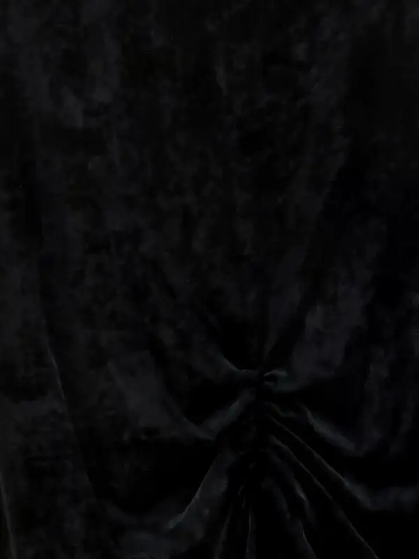Valentino Garavani Velvet Midi Skirt - Black