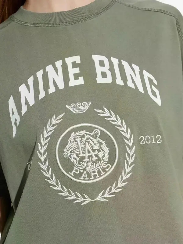 ANINE BING Graphic T-shirt - Green